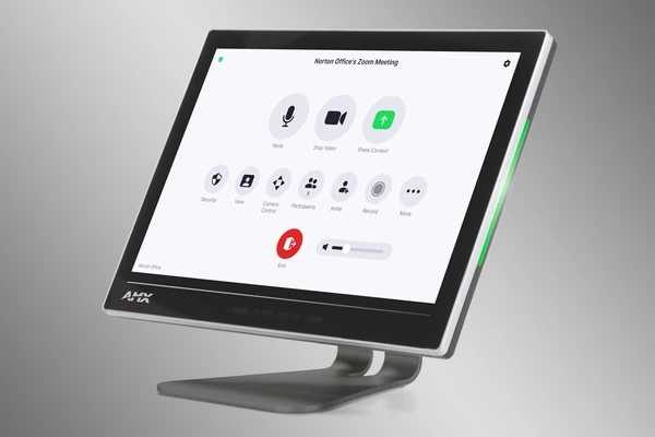 Scheduling Touch Panels | AMX Audio Video Control Systems | English (US)