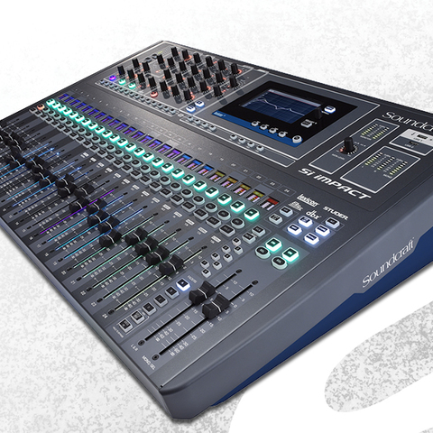 Soundcraft Redefines Affordable Mixing with Si Impact Digital Console ...