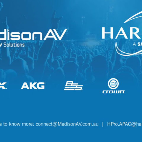 HARMAN Professional Solutions Appoints MadisonAV as Authorized ...
