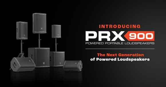 JBL Professional Introduces PRX900 Series Professional Portable PA ...