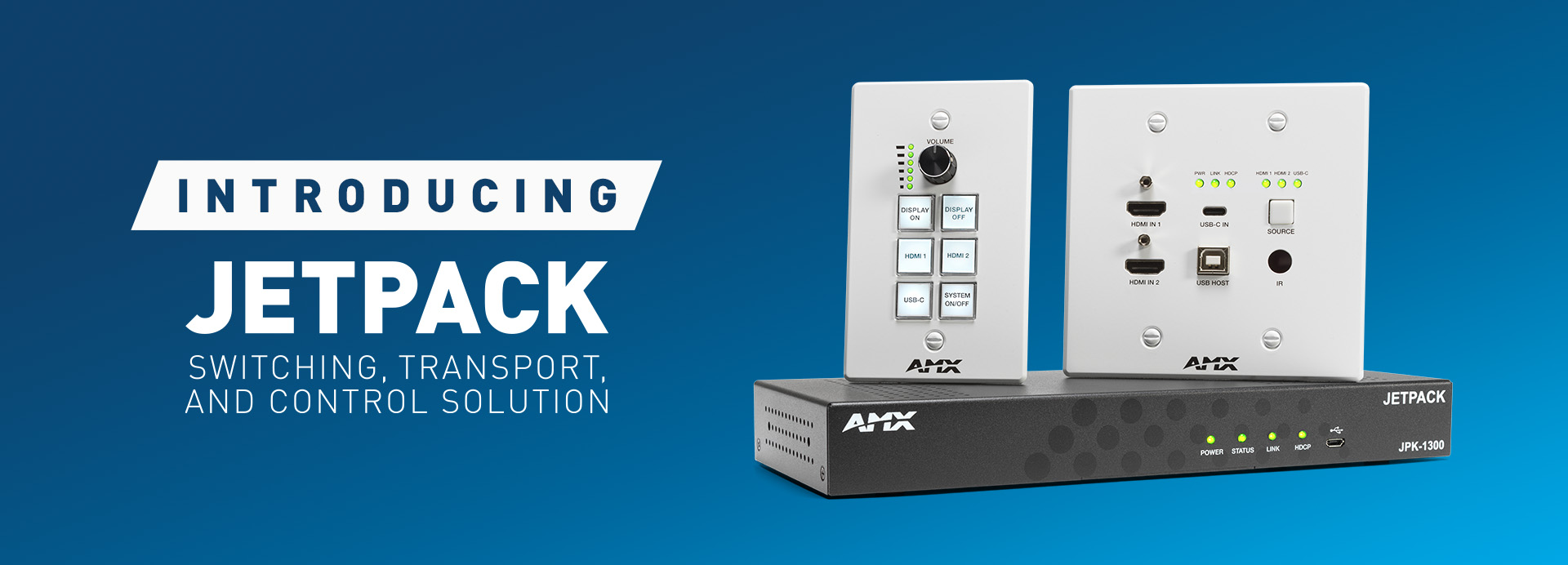 AMX by HARMAN Introduces Jetpack 3x1 Switching, Transport, and Control ...