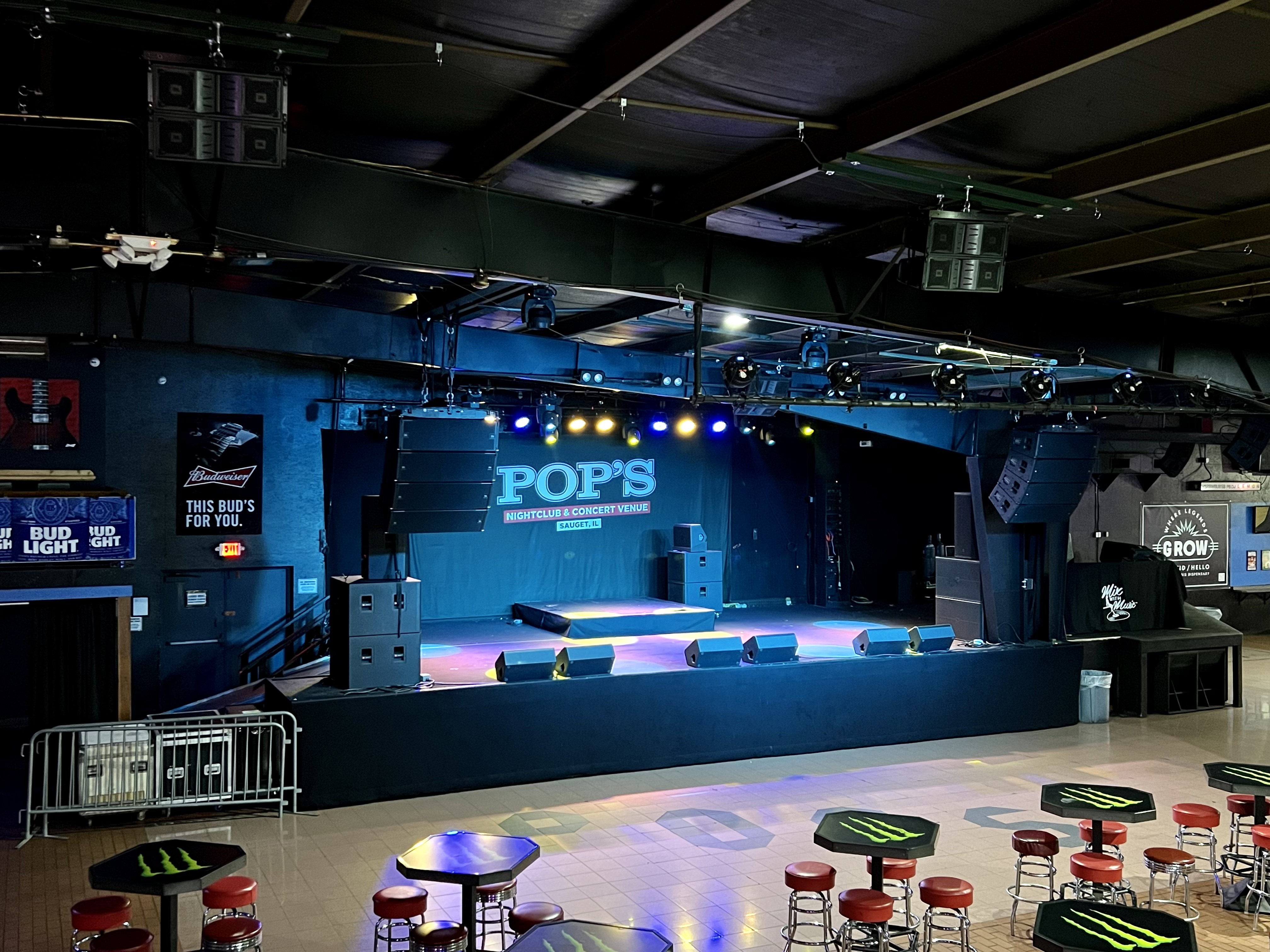 Pop’s Nightclub and Concert Venue Ushers In a New Era of High Octane Nightlife with JBL ...