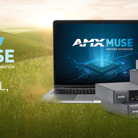 AMX Introduces AMX MUSE Automation Platform and Four New Controllers | AMX Audio Video Control ...
