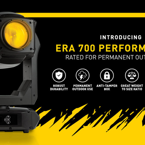 Martin Professional Introduces ERA 700 Performance IP Moving Head for ...