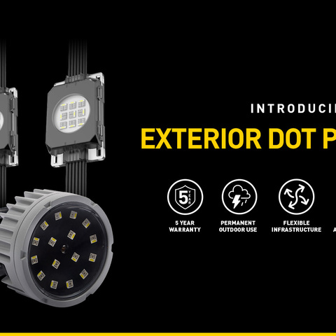 Martin Introduces Exterior Dot Pro Outdoor-Rated RGBW LED Dot Family ...