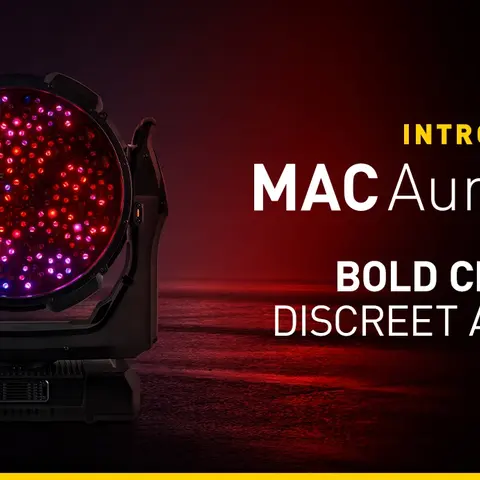 Martin Professional Introduces MAC Aura Raven XIP Outdoor Washlight ...