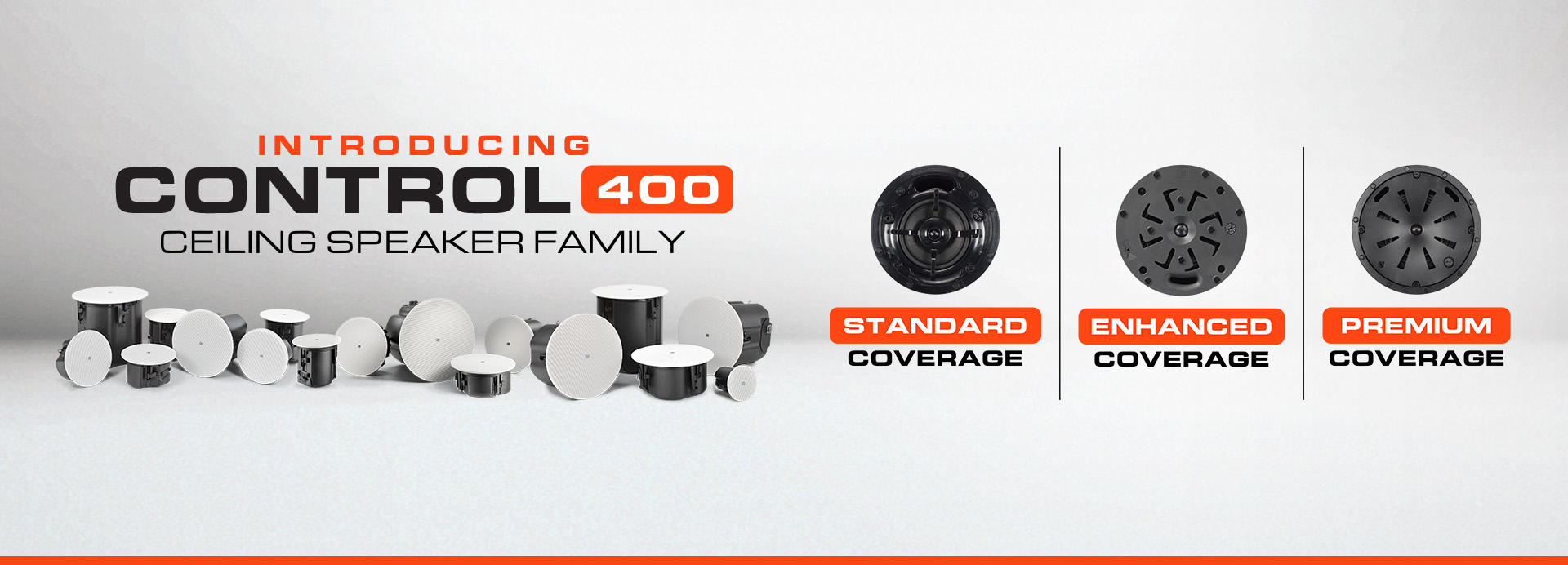 JBL Professional Introduces Control 400 Standard Coverage & Premium ...