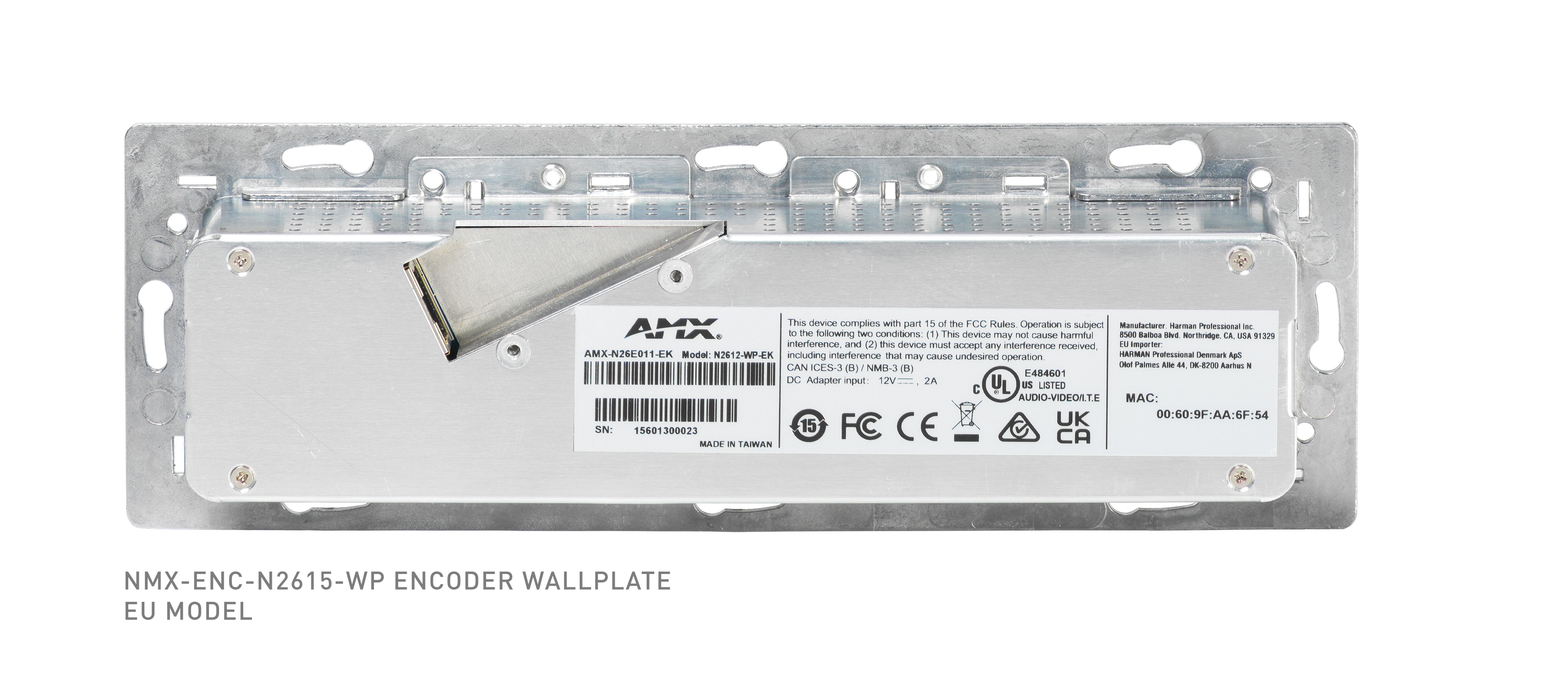 NMX-ENC-N2615-WP | AMX Audio Video Control Systems | English (US)