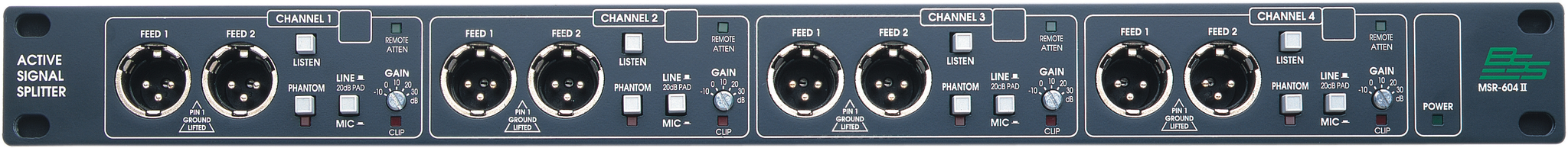 MSR-602/604II | BSS Networked Audio Systems | English