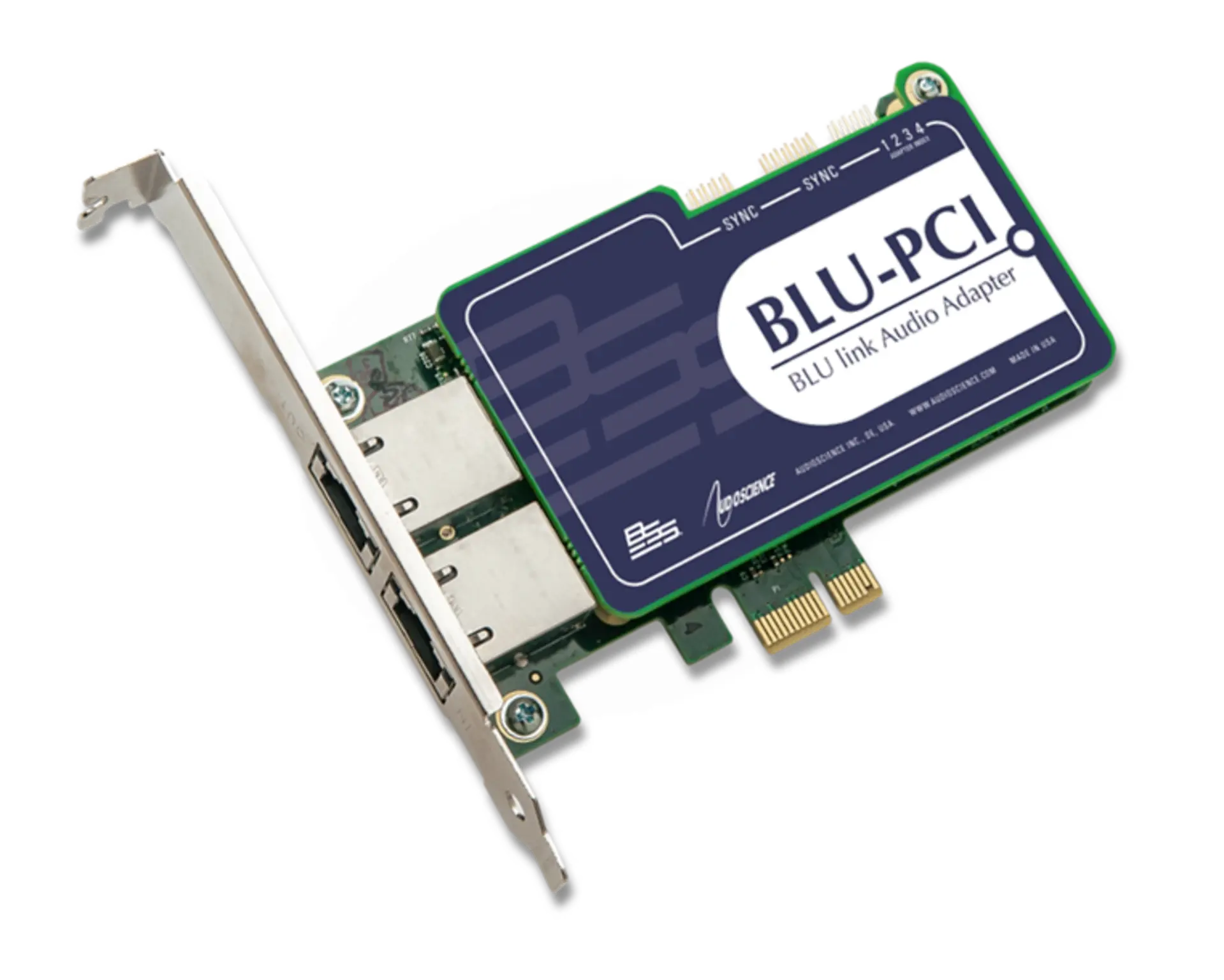BLU-PCI | BSS Networked Audio Systems | English