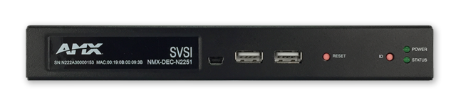 NMX-DEC-N2251 Decoder | AMX Audio Video Control Systems | English