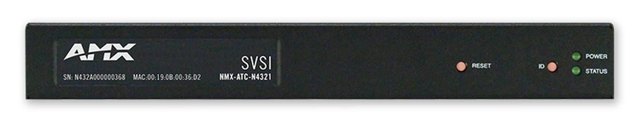 NMX-ATC-N4321 Audio Transceiver | AMX Audio Video Control Systems | English