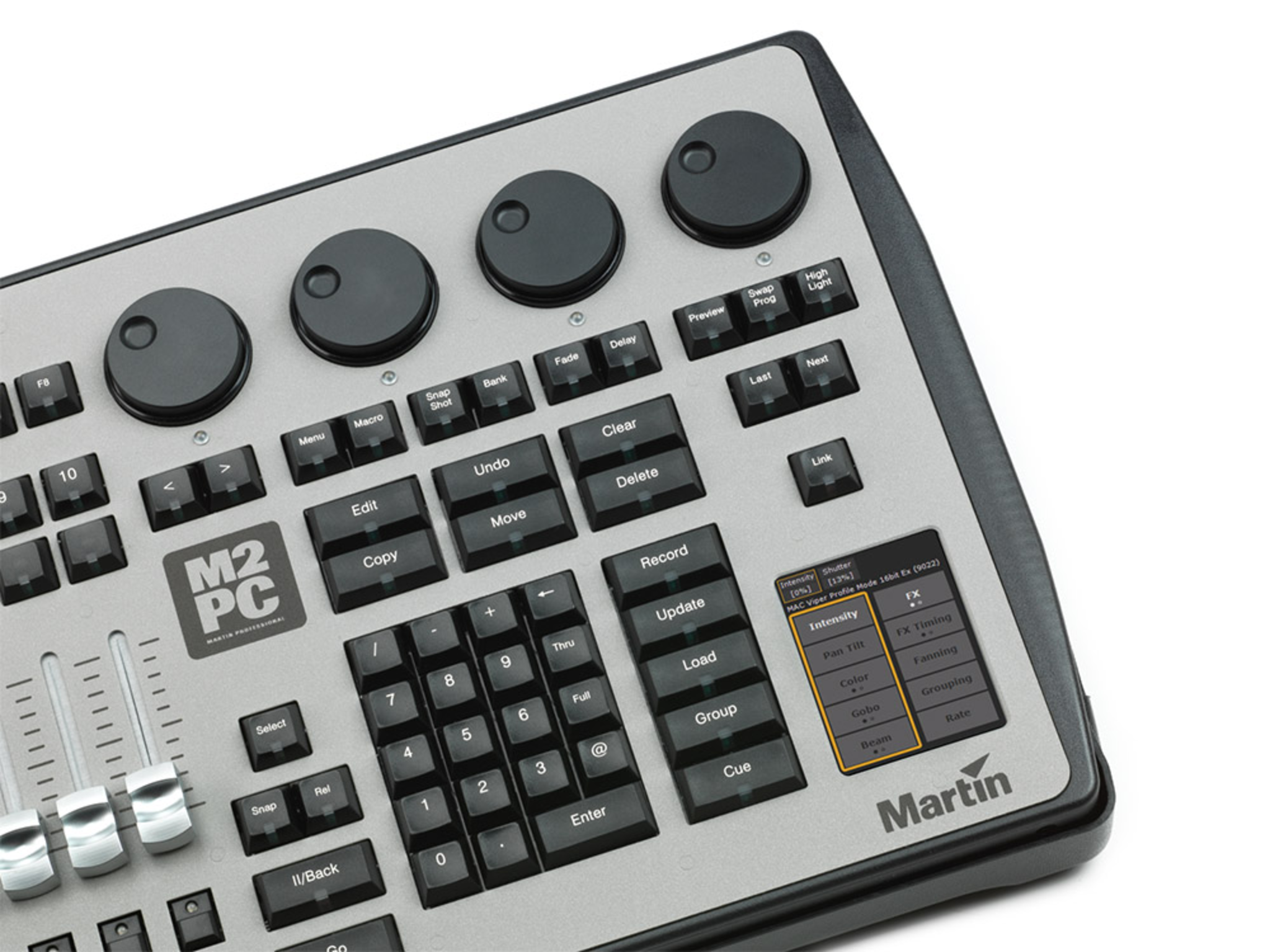 m2 lighting console