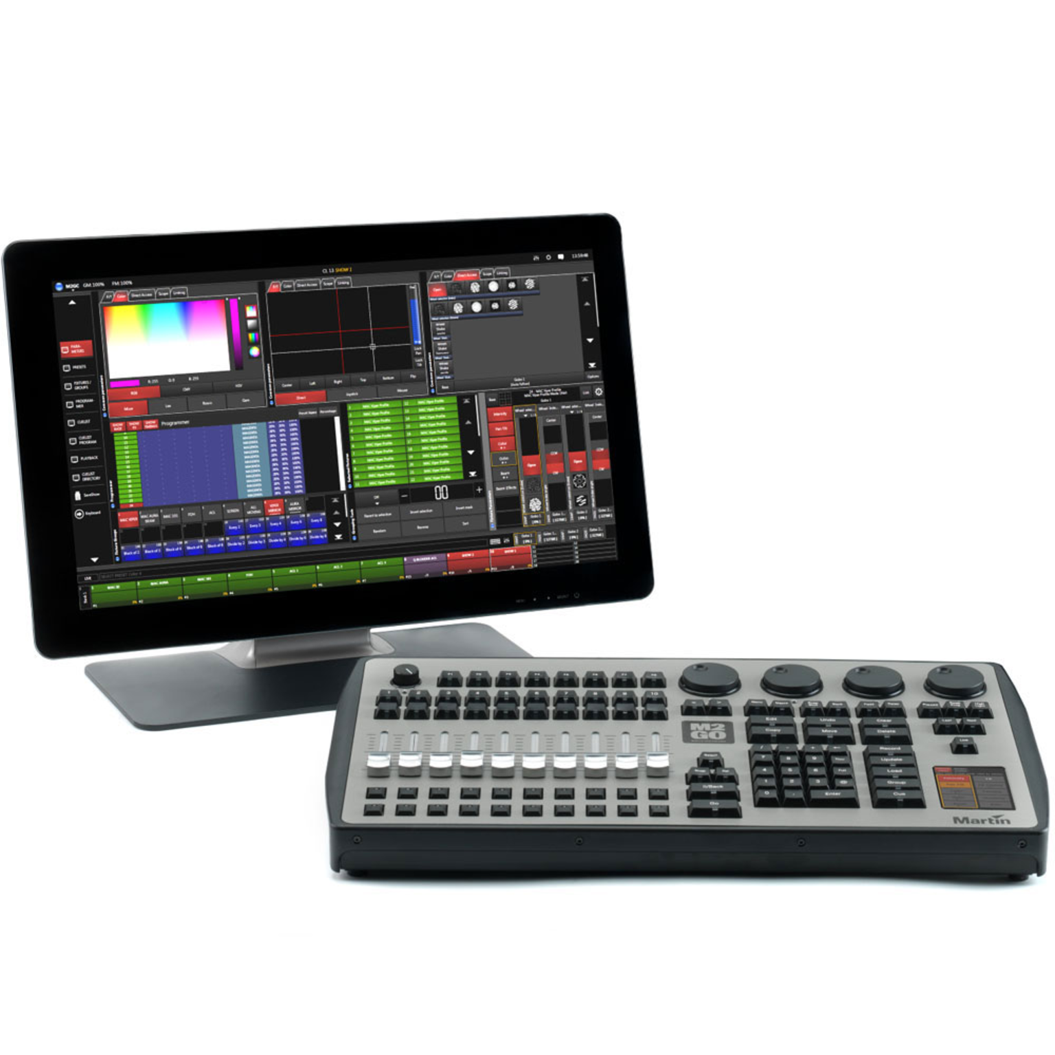 m2 lighting console