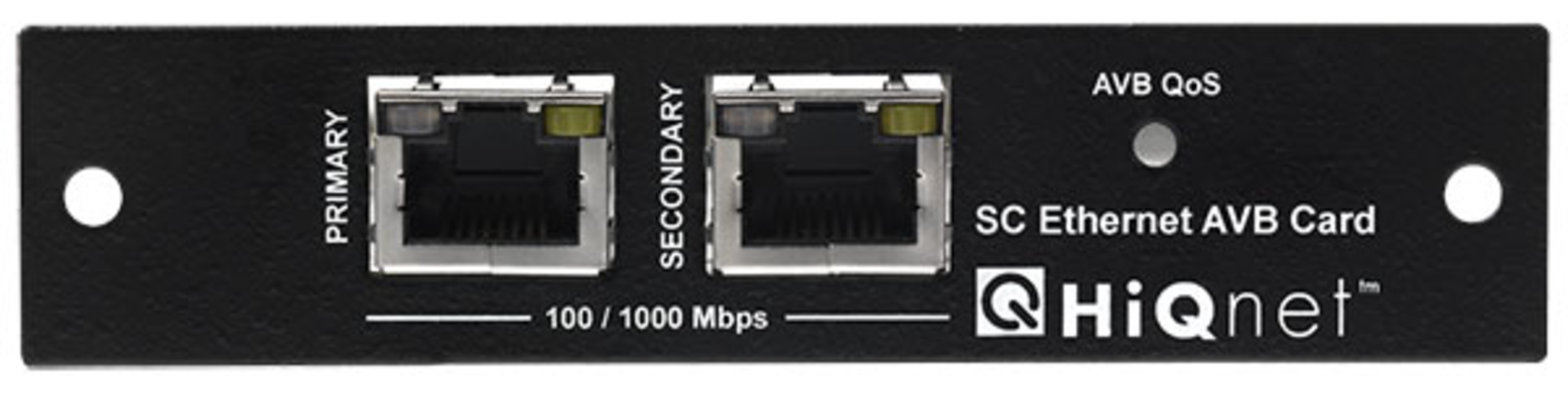 SC AVB Card | dbx Professional Audio | English
