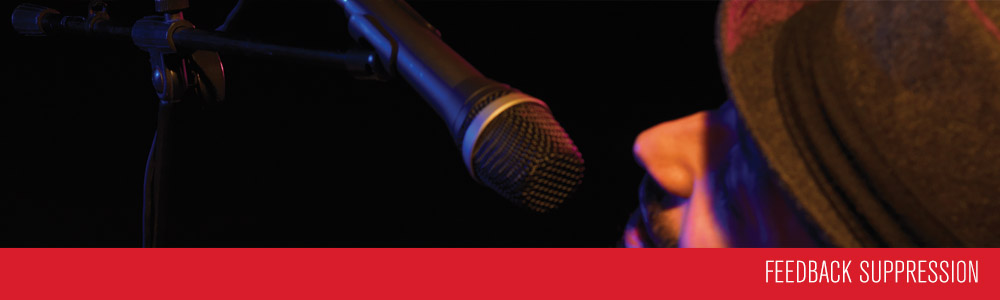 Feedback Suppression | dbx Professional Audio | English